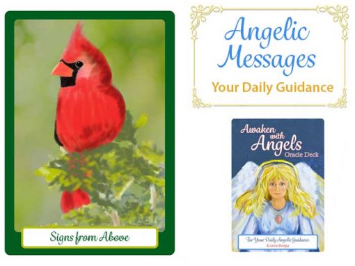 Signs from Above - Awaken With Angels Oracle Card