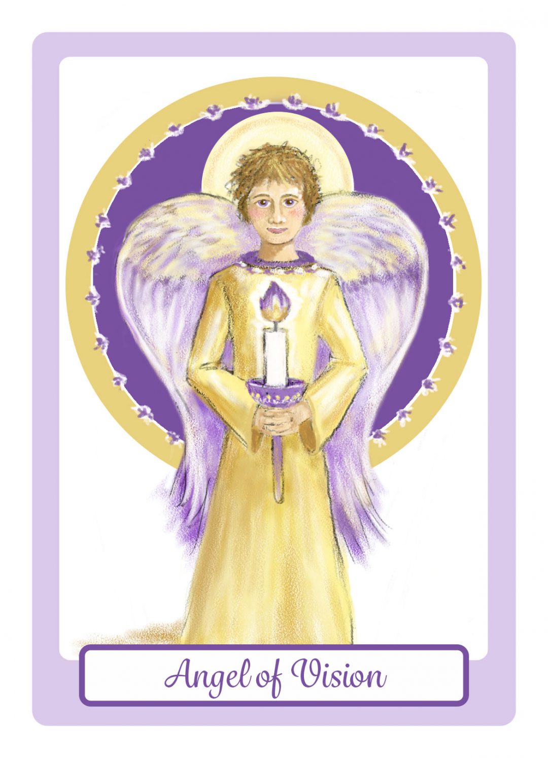 Angel of Vision - Awaken With Angels Oracle Card